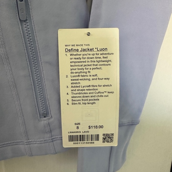 lululemon athletica | Tops | Nwt Lululemon Define Jacket Luon | Poshmark